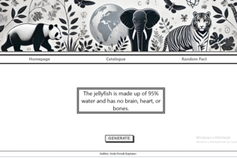 Endangered Animals Website | Devpost