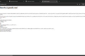 Sample auth0 app | Devpost