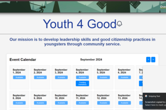 Youth4Good Website | Devpost