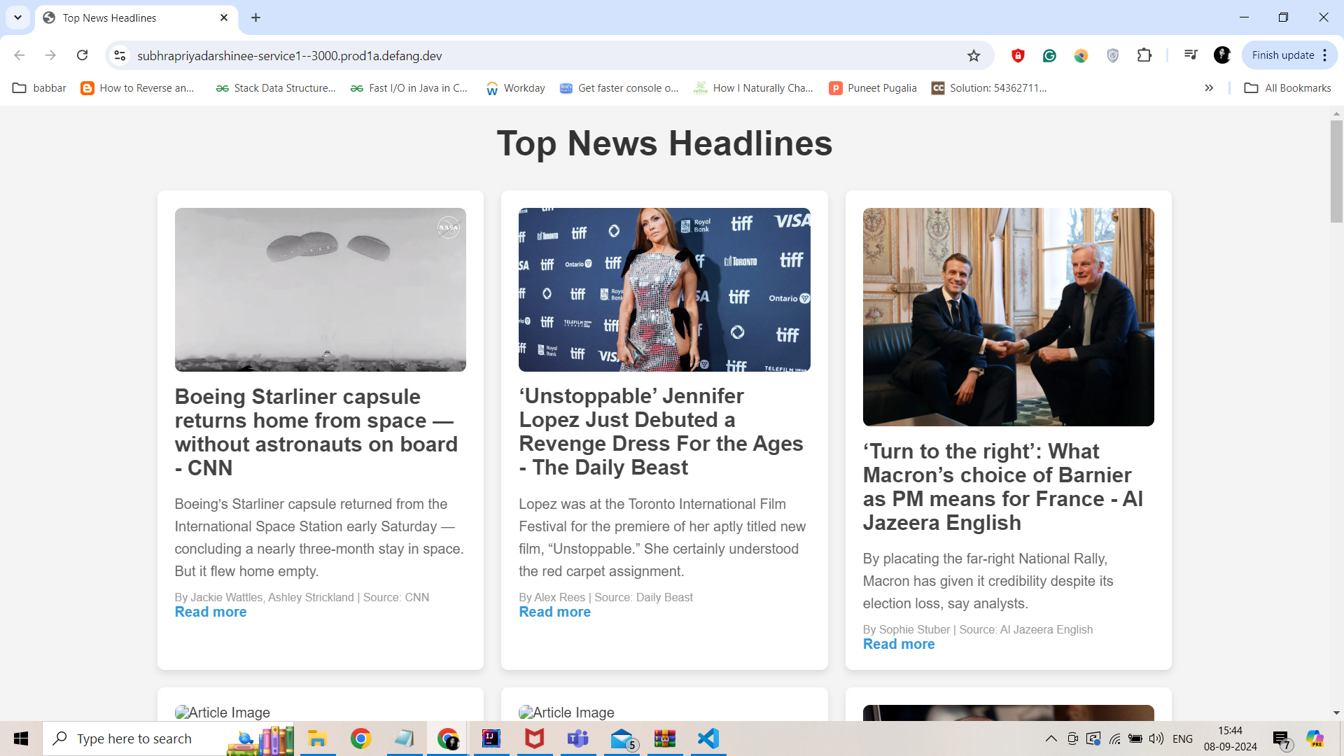 Defang News App | Devpost