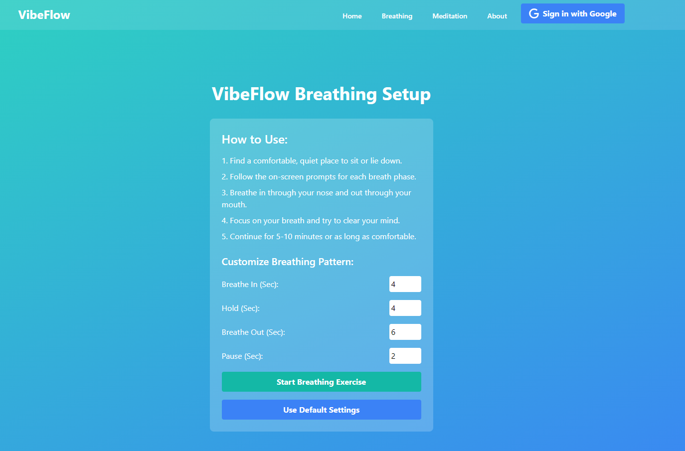 VibeFlow for mental well-being | Devpost