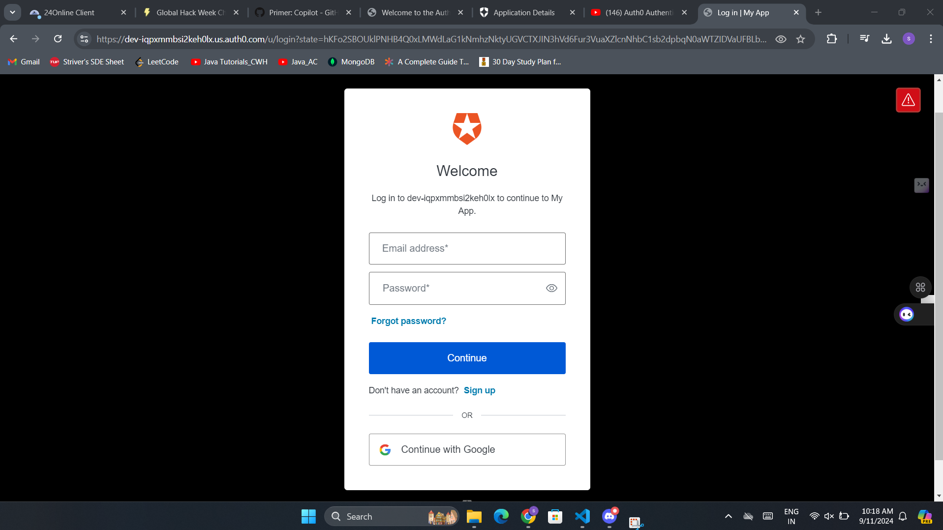 Customize login box | Devpost