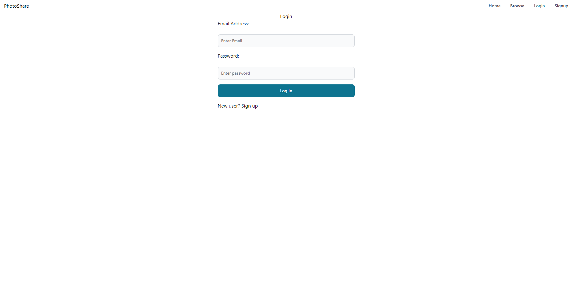 Photo Sharing App | Devpost