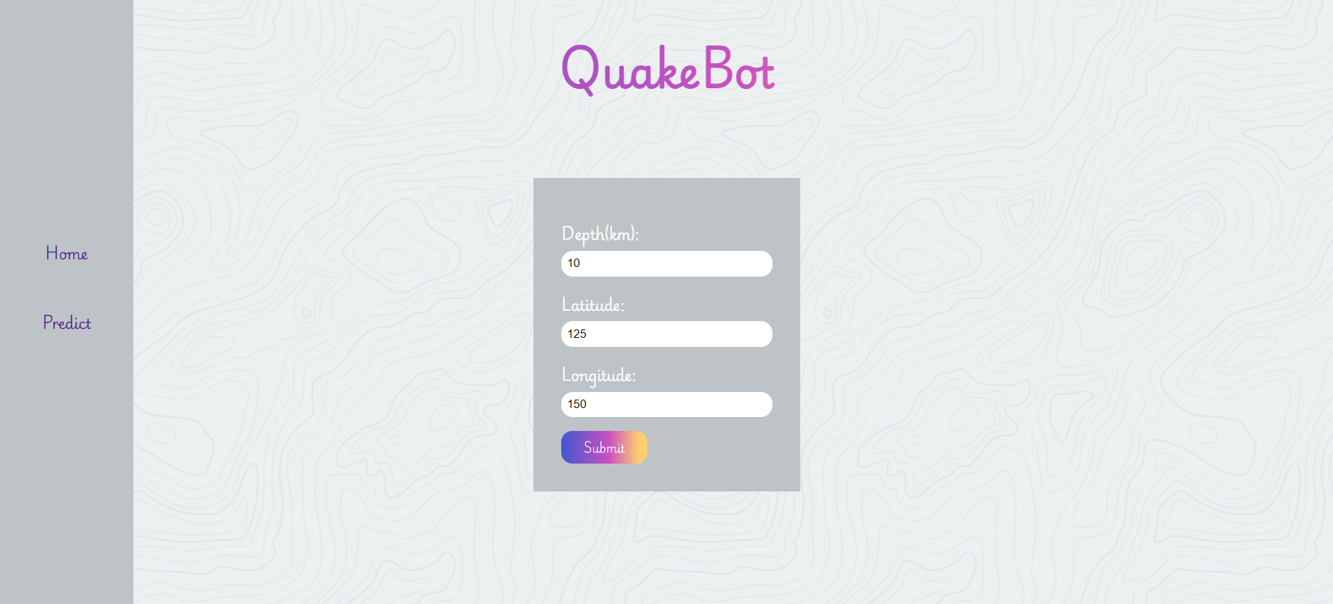Quakebot | Devpost