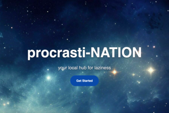 procrasti-NATION | Devpost