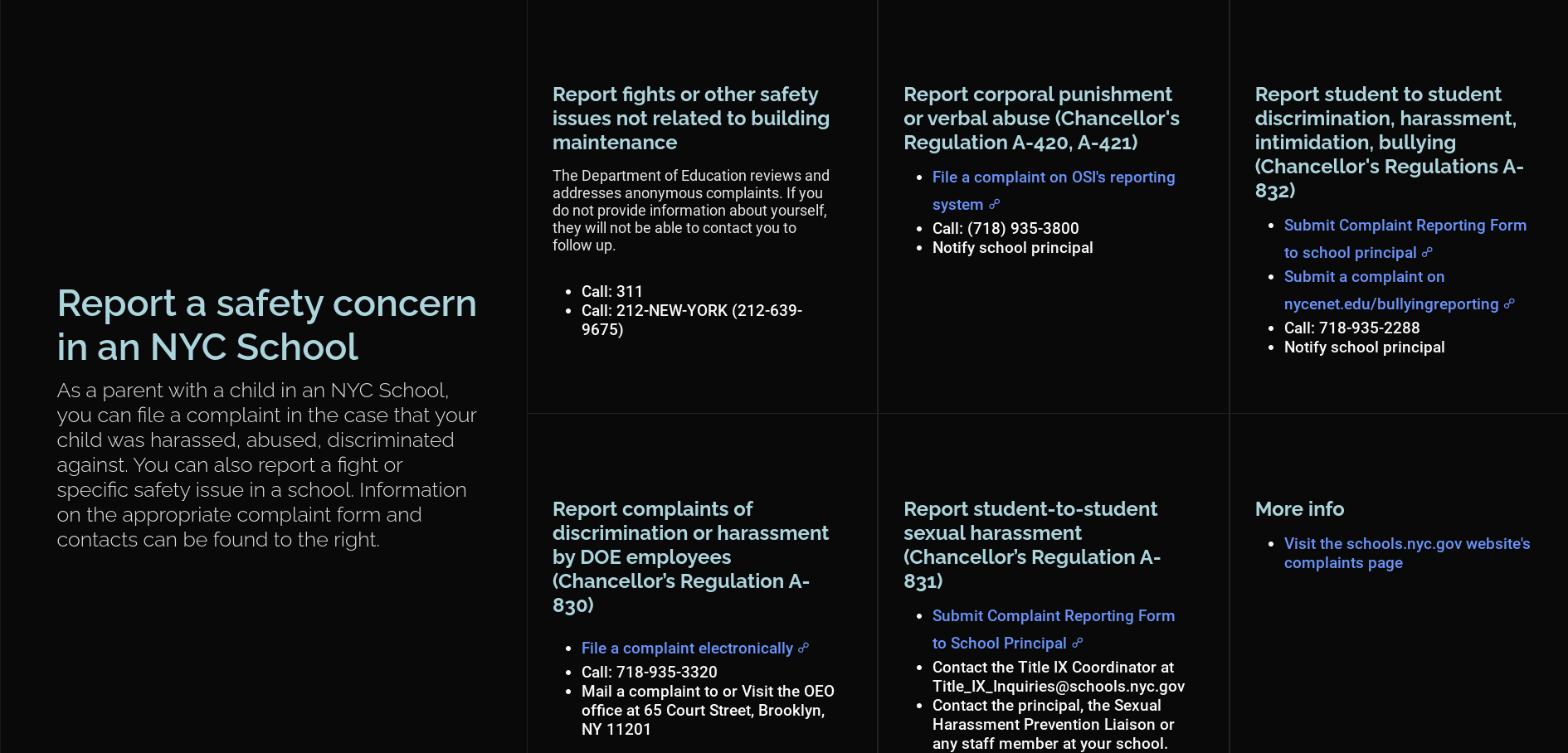 School Safety NYC | Devpost