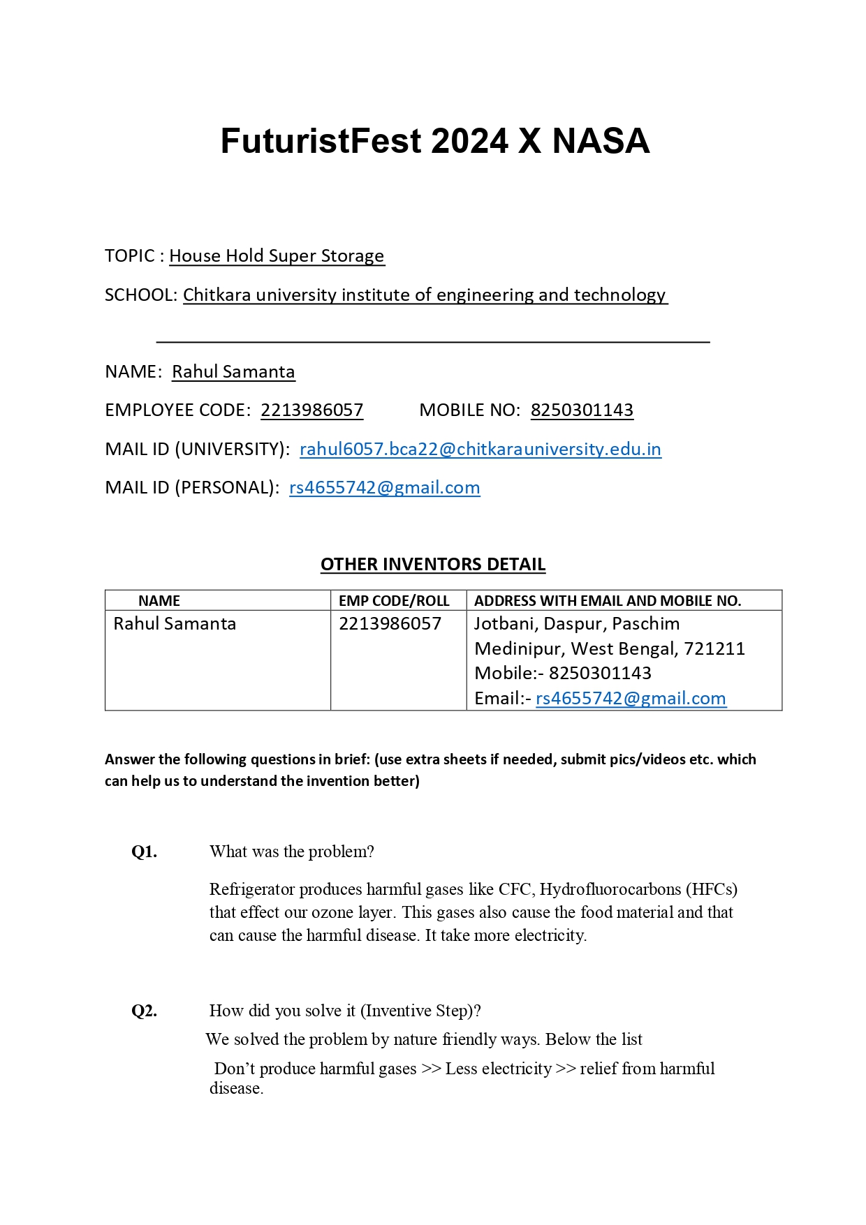House Hold Super Storage | Devpost