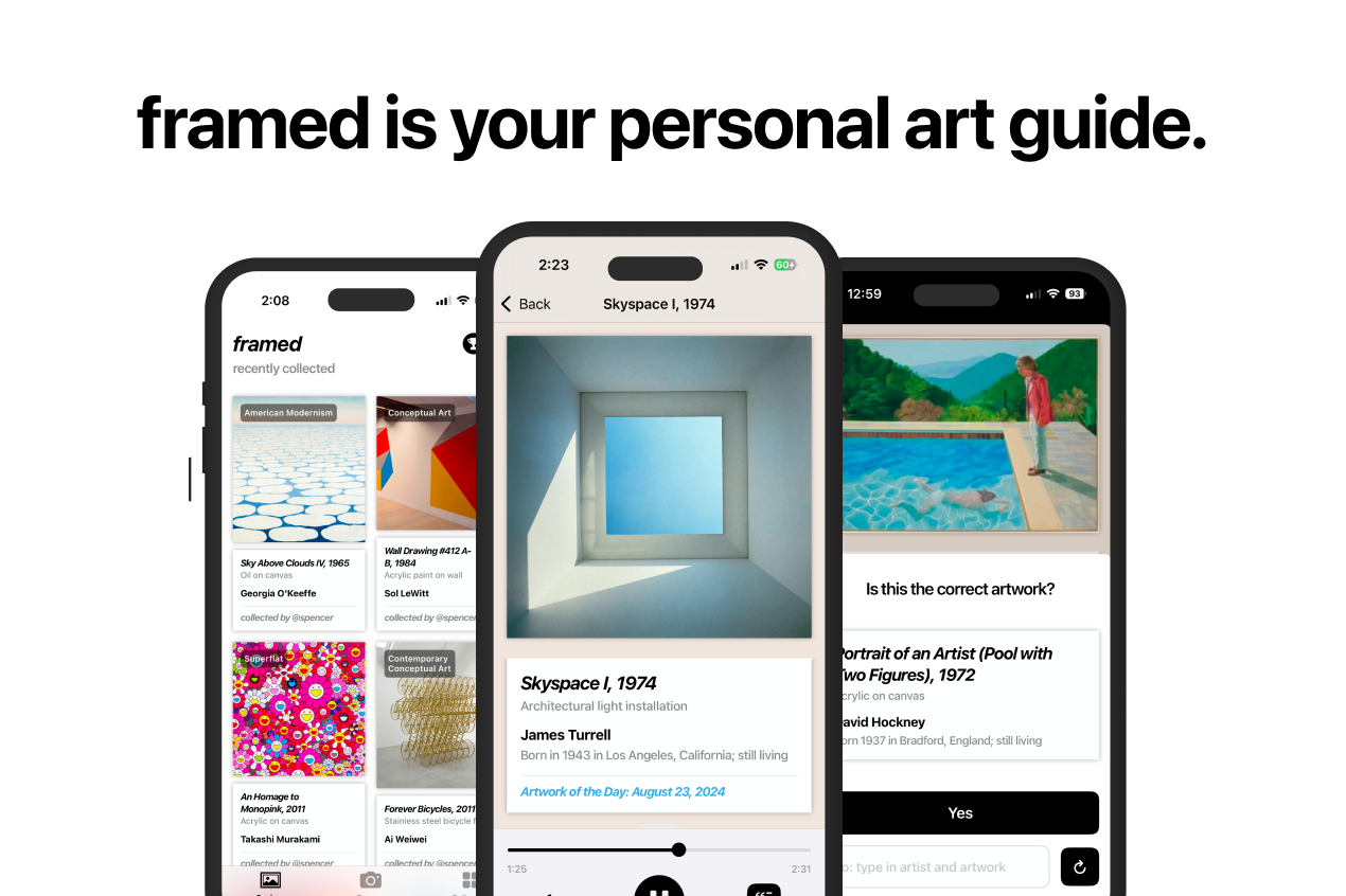 Framed - AI Art Audio Guide | Devpost