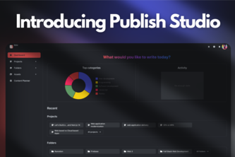 Publish Studio | Devpost