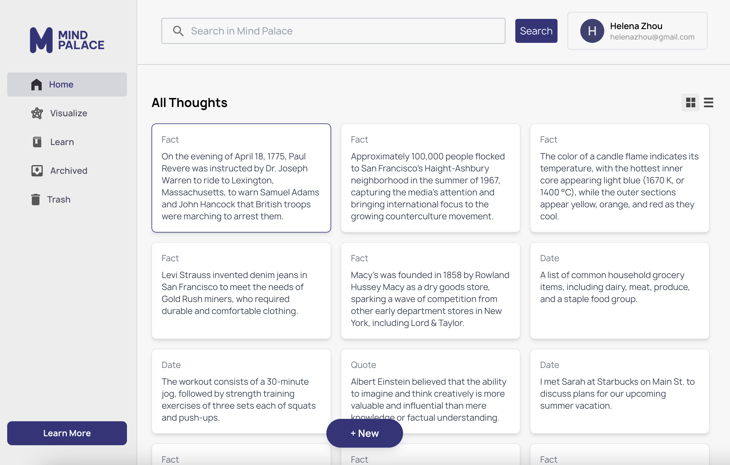 Mind Palace | Devpost