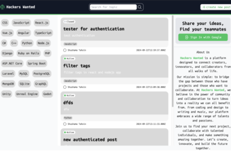 Hackers Wanted | Devpost