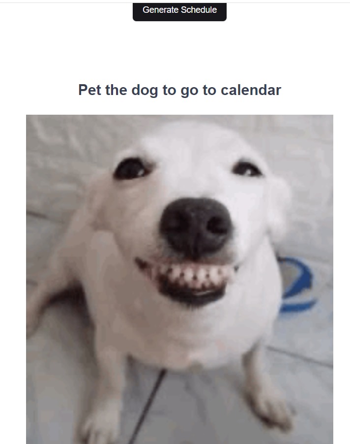 Lazy Scheduler | Devpost