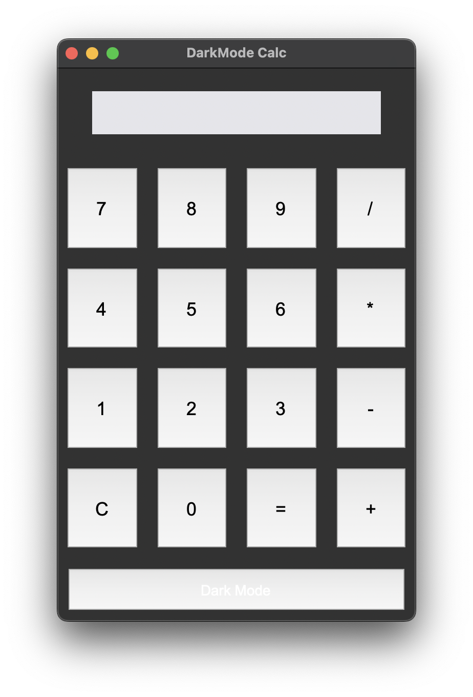 DarkMode Calc | Devpost