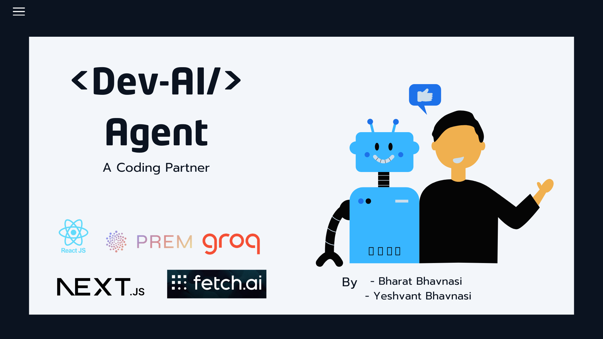 DEV AI AGENT | Devpost