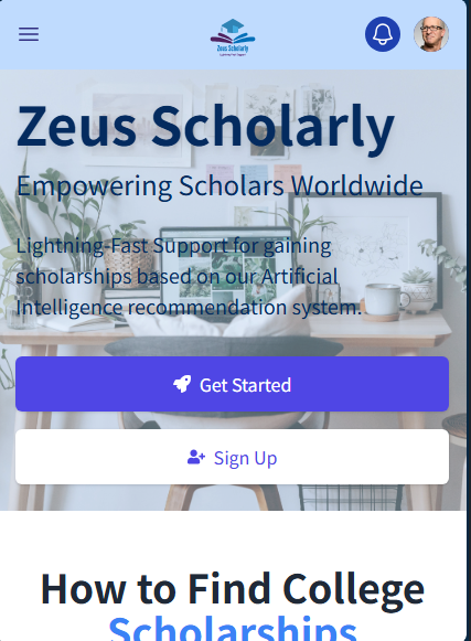 Zeus Scholarly | Devpost