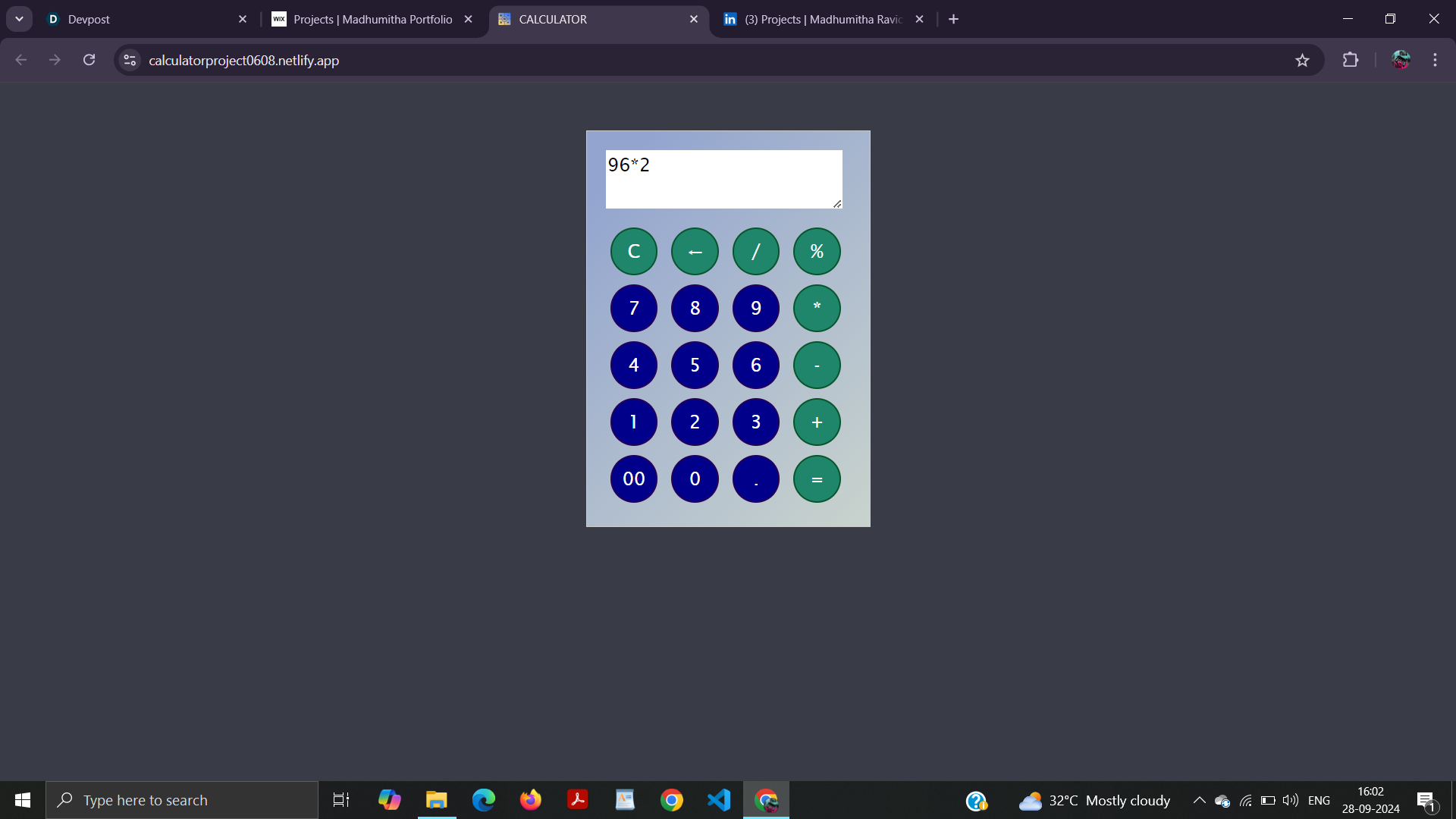 Calculator | Devpost