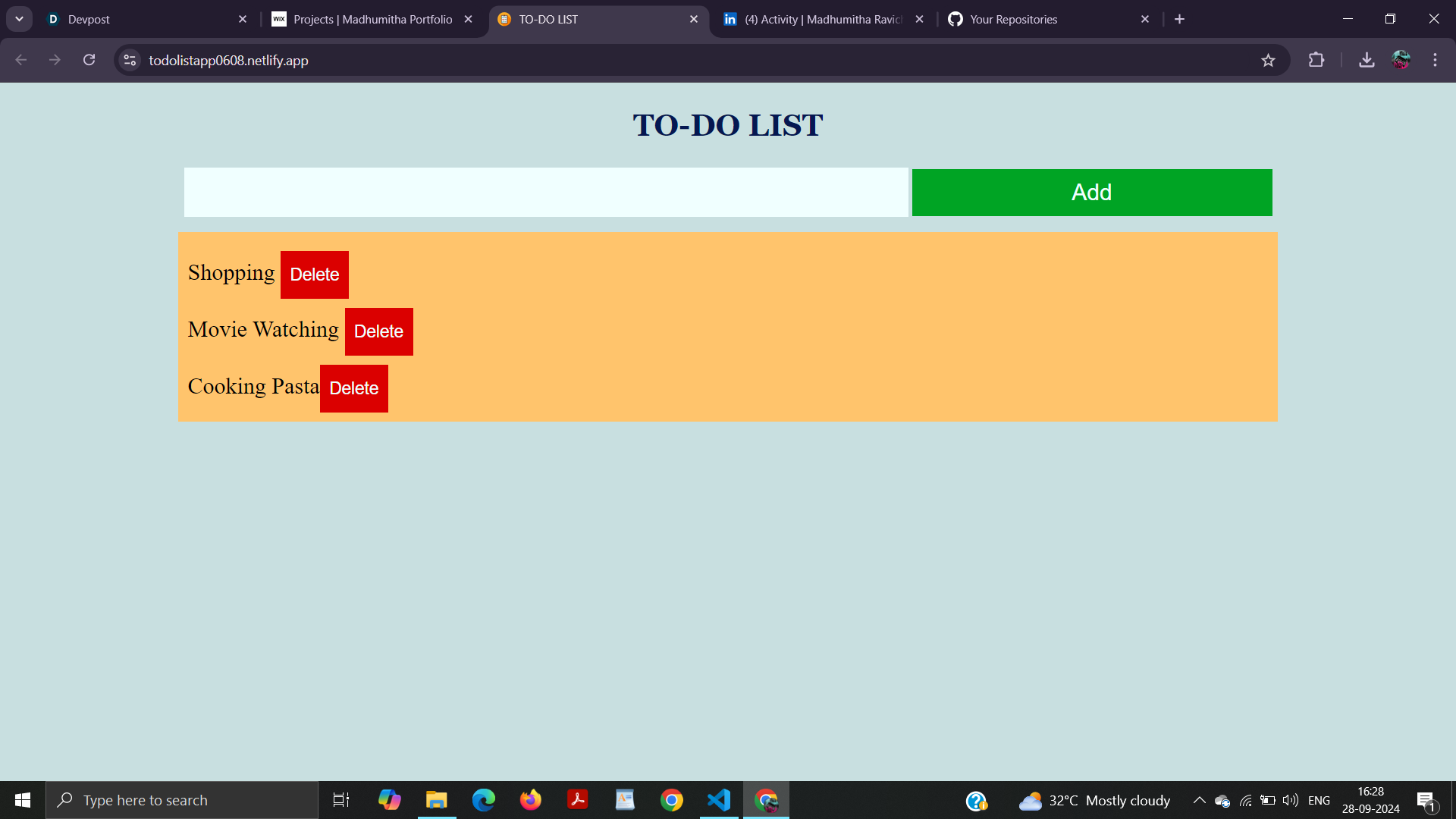 To-Do List | Devpost