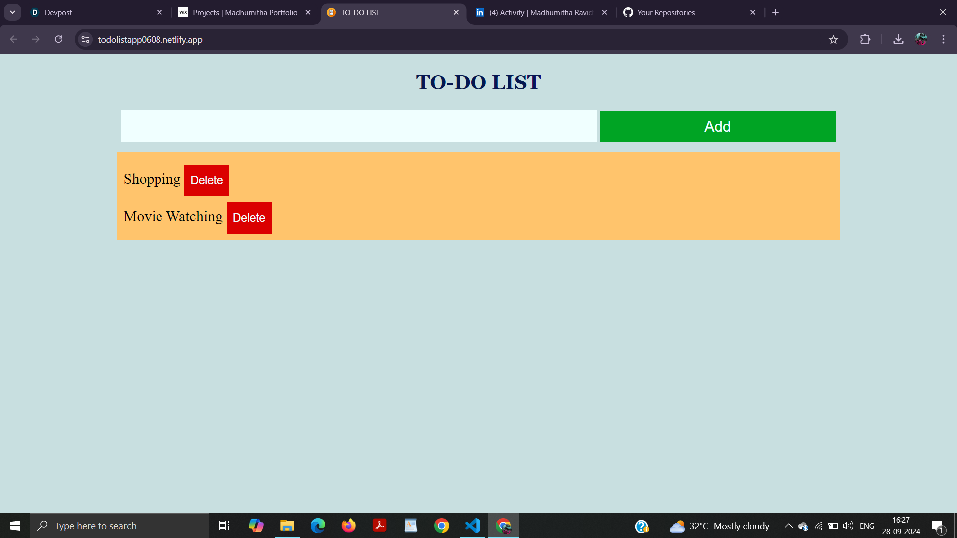 To-Do List | Devpost