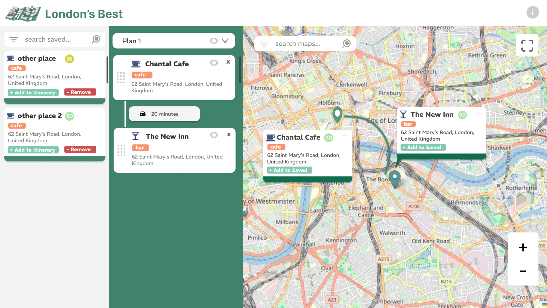 London's Best | Devpost