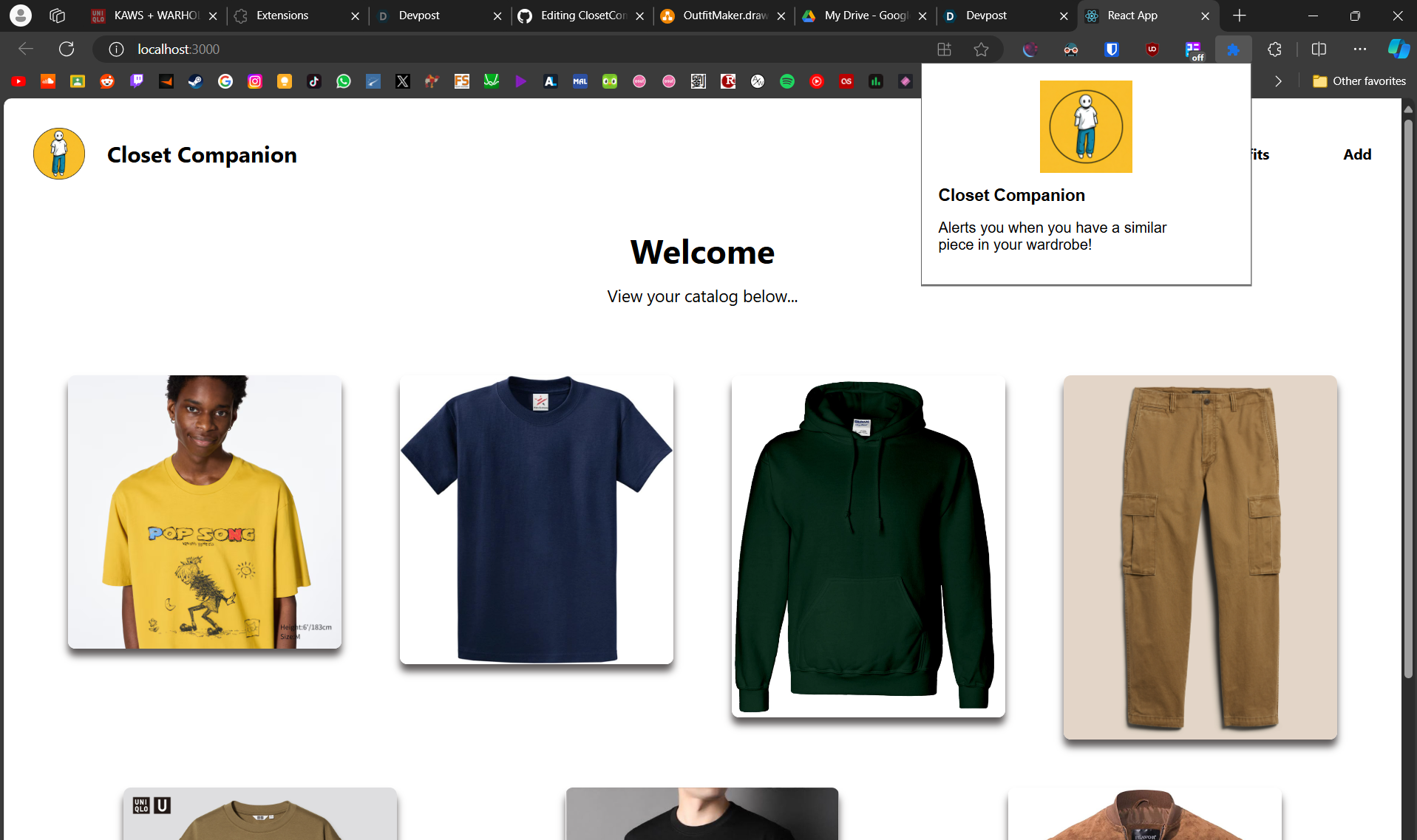 Closet Companion | Devpost