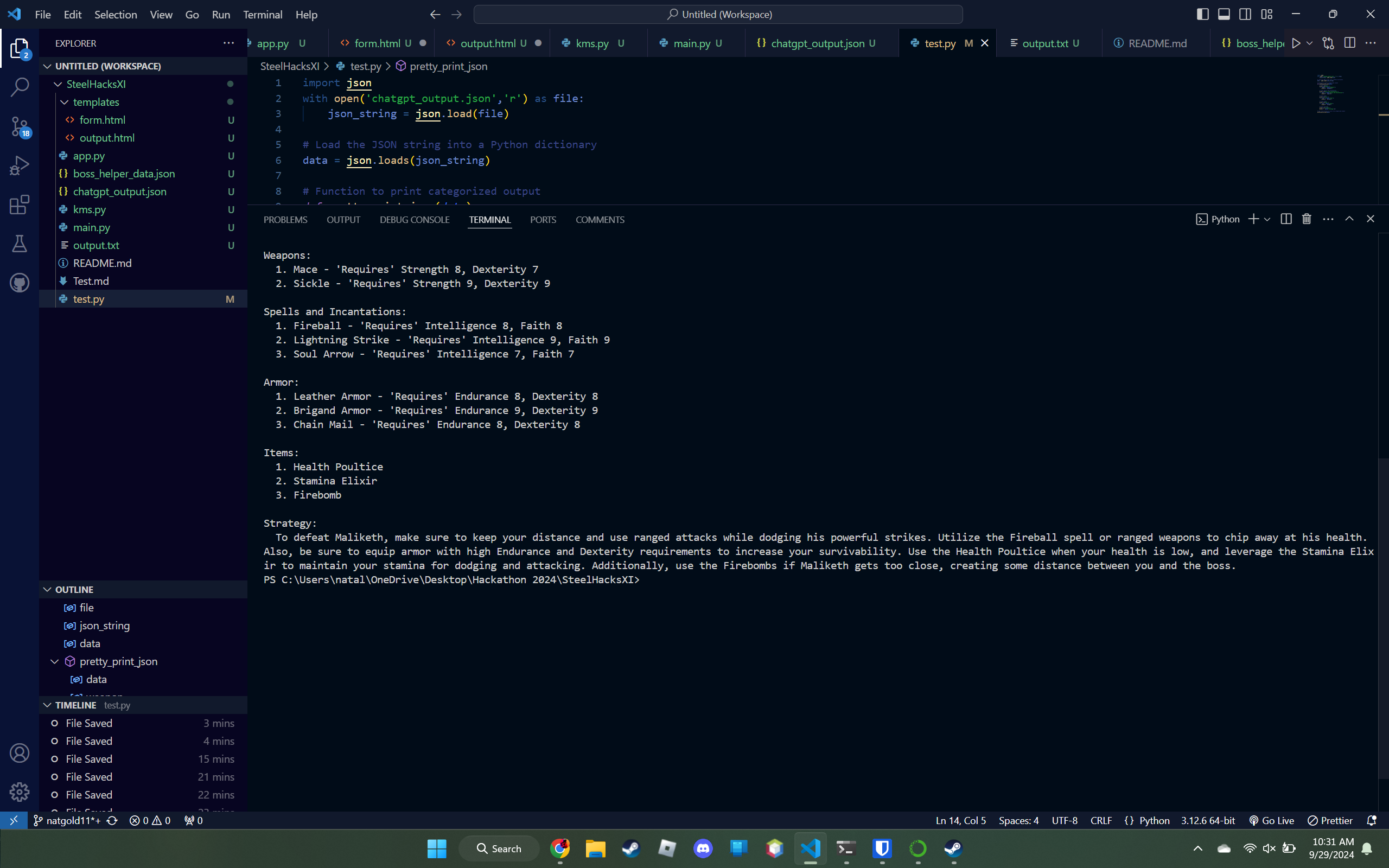 Elden Ring Boss Helper | Devpost
