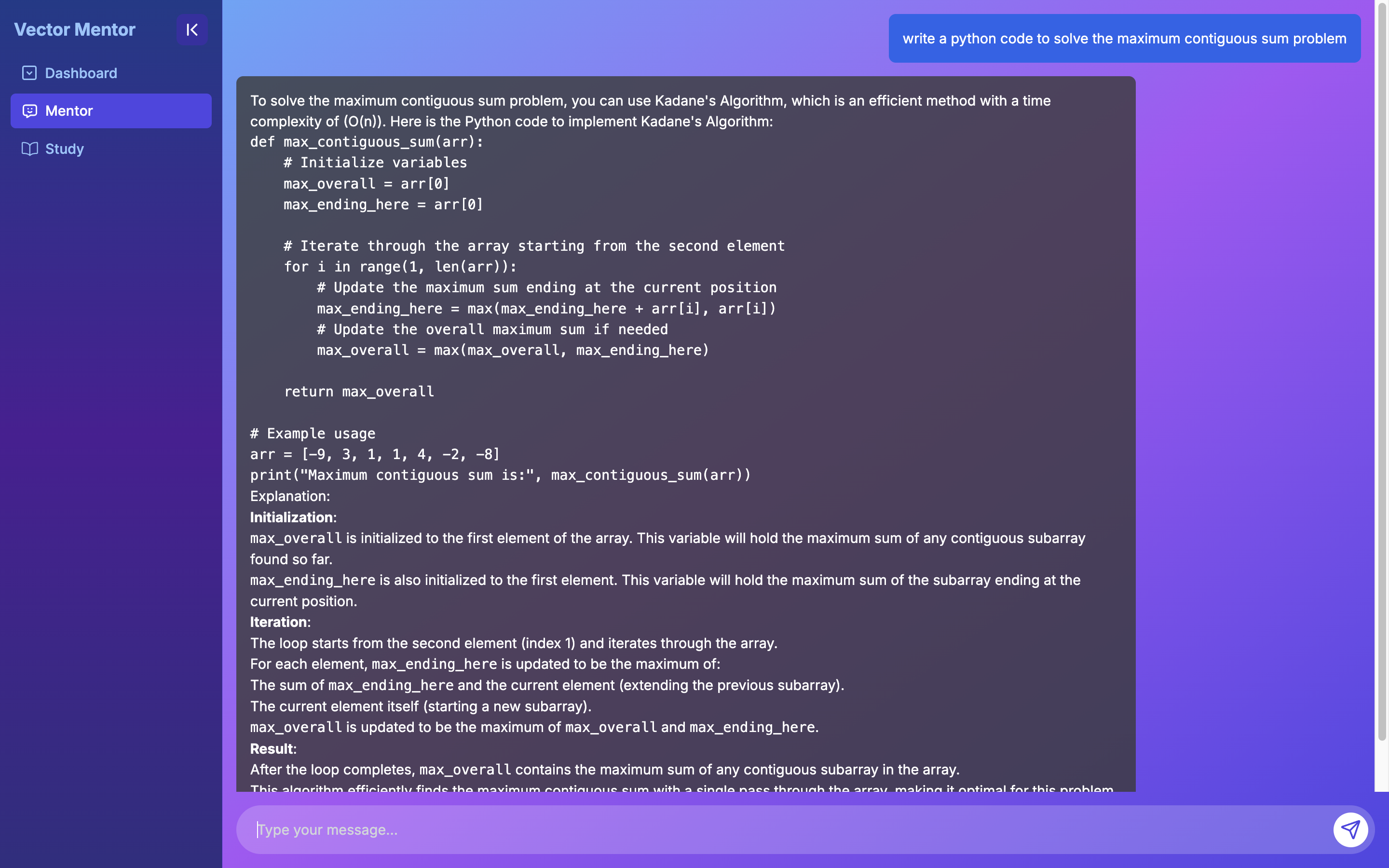 Vector Mentor | Devpost