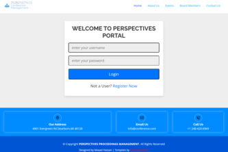 Perspective conference | Devpost