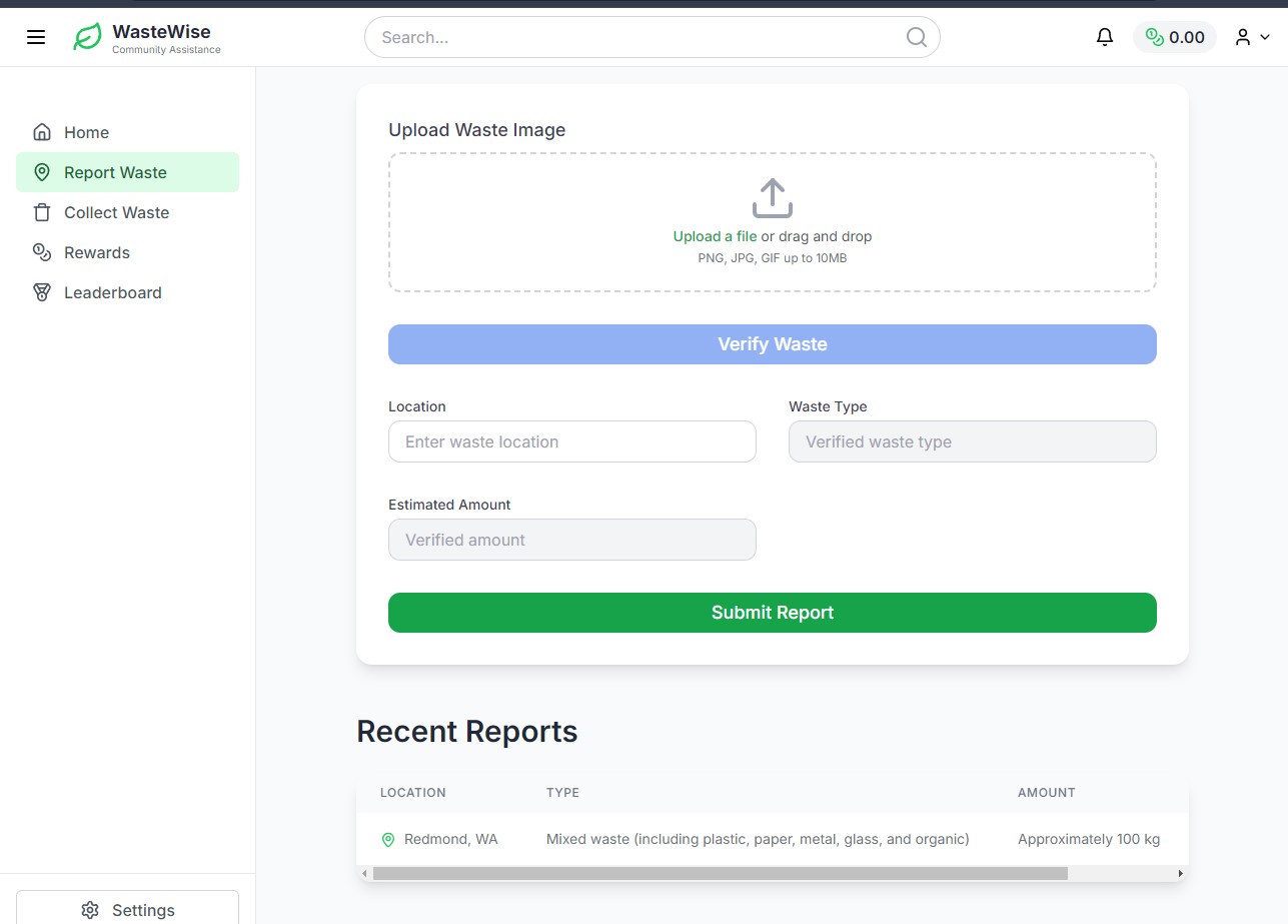 WasteWise Waste Management Tool | Devpost