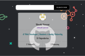 Github Profile Finder | Devpost
