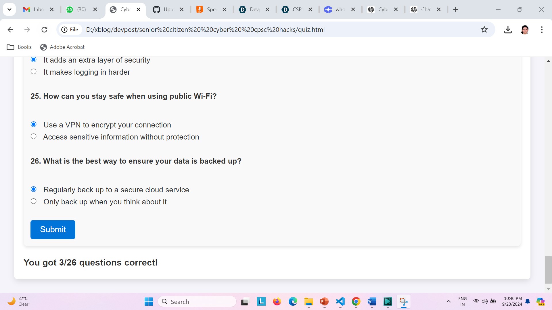 Cyber Scam Awareness for Seniors | Devpost