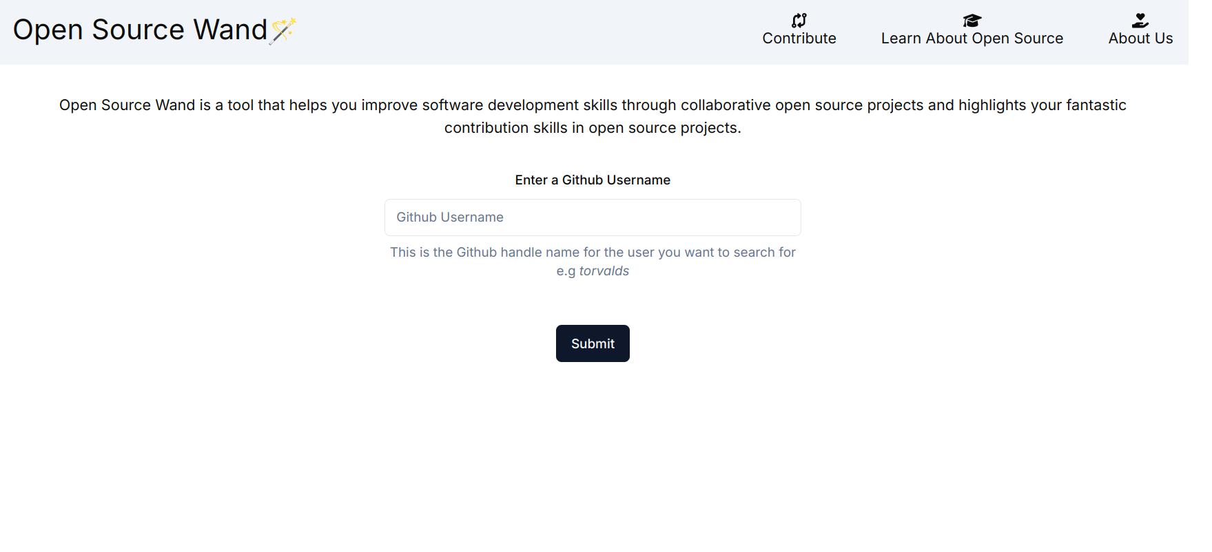 Open Source Wand | Devpost