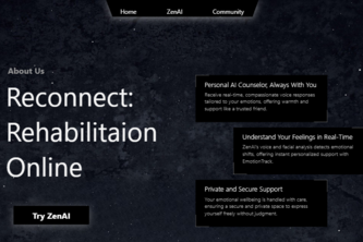 Reconnect: Rehabilitation Online | Devpost