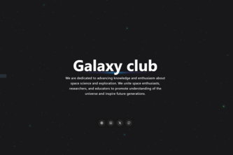 Galaxy | Devpost