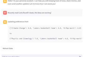 Fred = AI Curator | Devpost