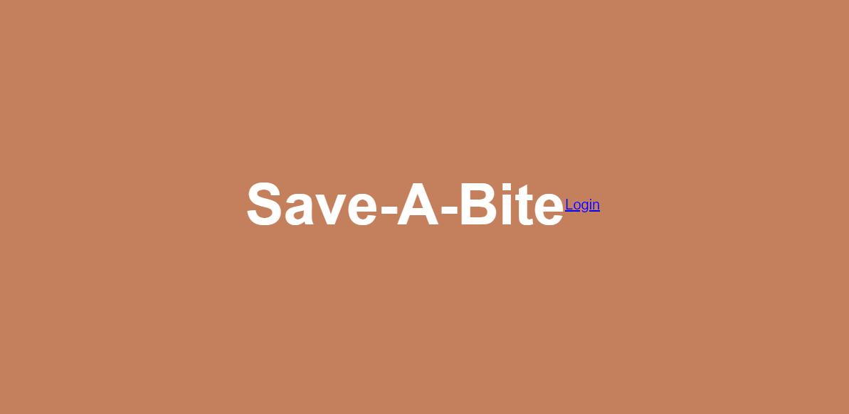 Save-A-Bite | Devpost