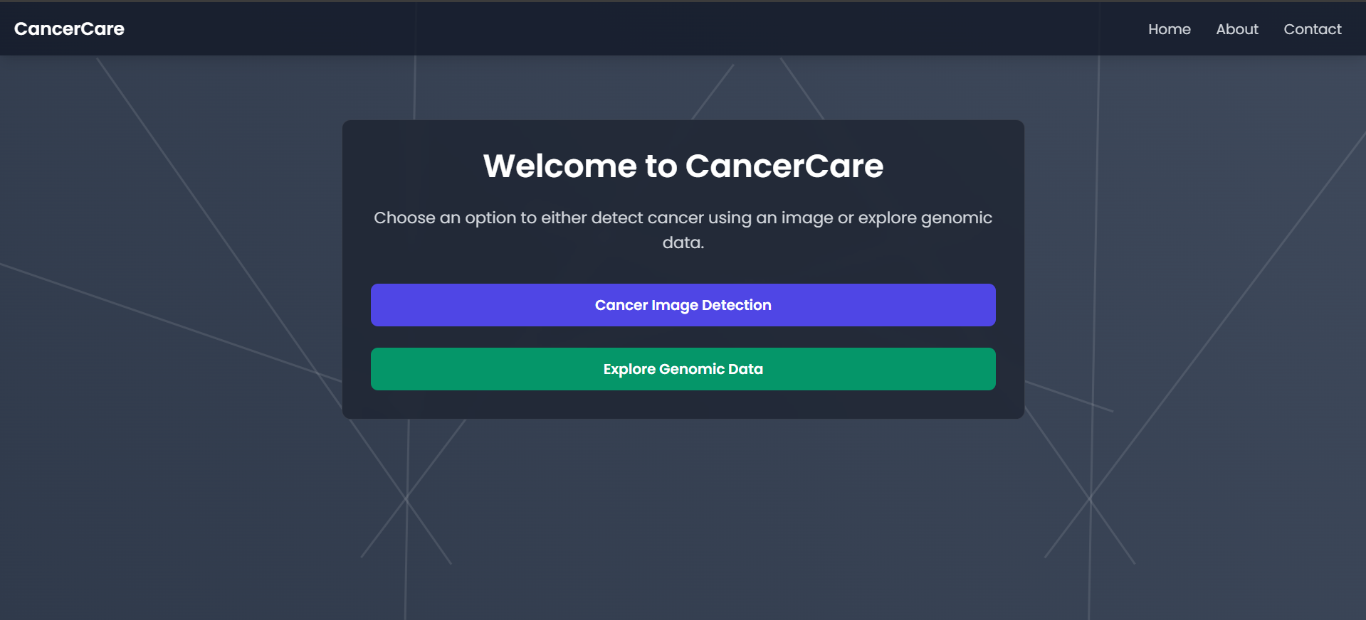 CancerCare | Devpost