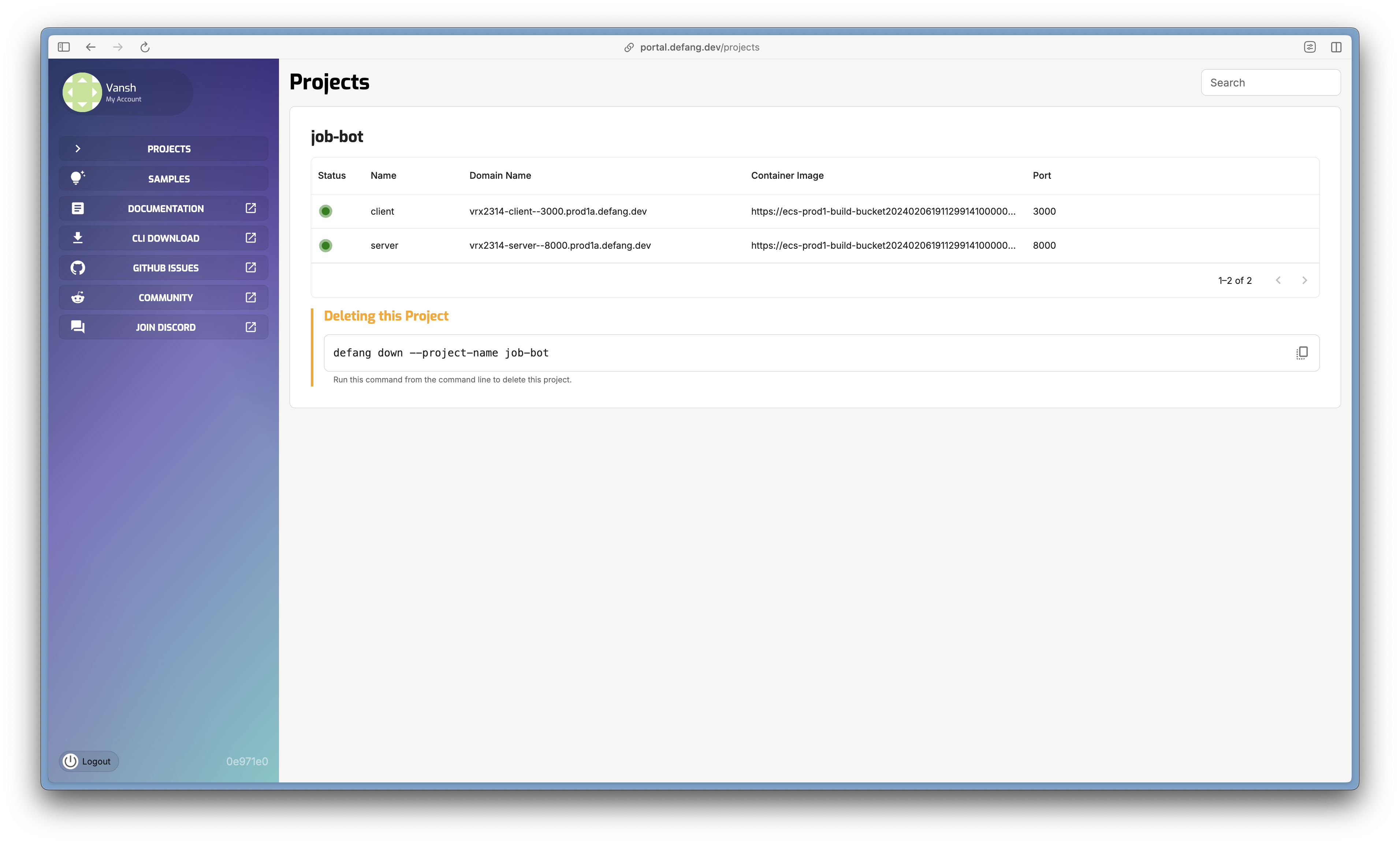 Deploying Full Stack AI on Defang | Devpost Deploying Full Stack AI on Defang | Devpost