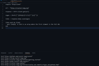 Parse response body for links | Devpost