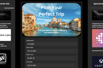 Travel Planner | Devpost