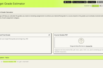 Grade Booster | Devpost