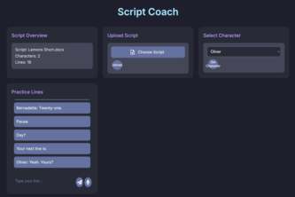 AI Rehearsal Assistant | Devpost