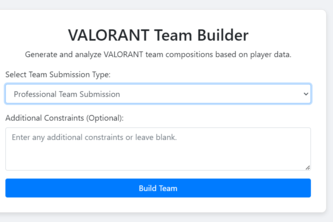Valorant Team Builder | Devpost