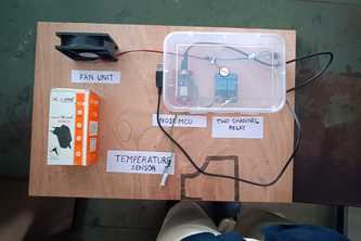 Temperature detector automatic fan | Devpost