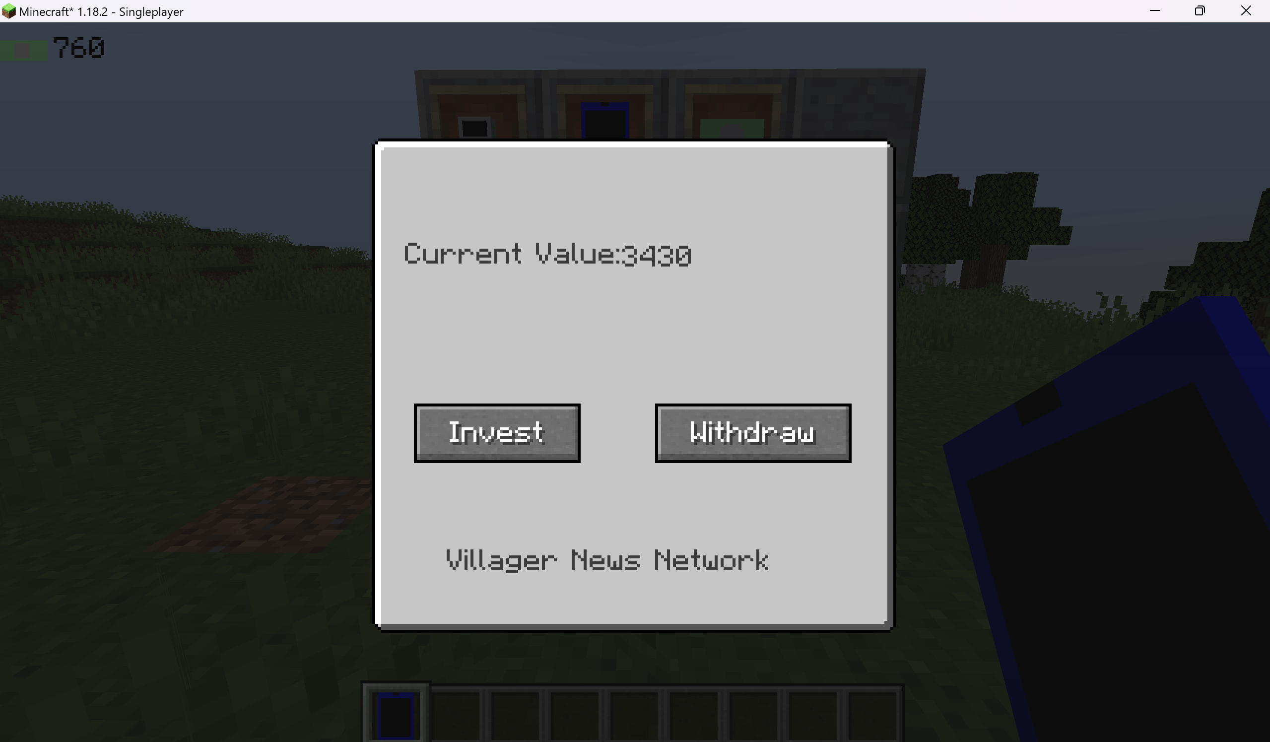 Minecraft Stock Market | Devpost