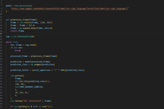 ASL Interpreter | Devpost