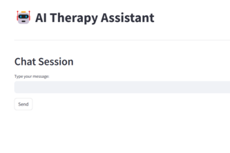 AI POWERED COGNITIVE BEHAVIOUR THERAPY | Devpost
