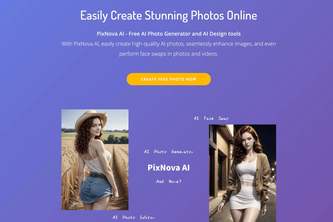 PixNova AI - Realistic AI Photo Generator | Devpost