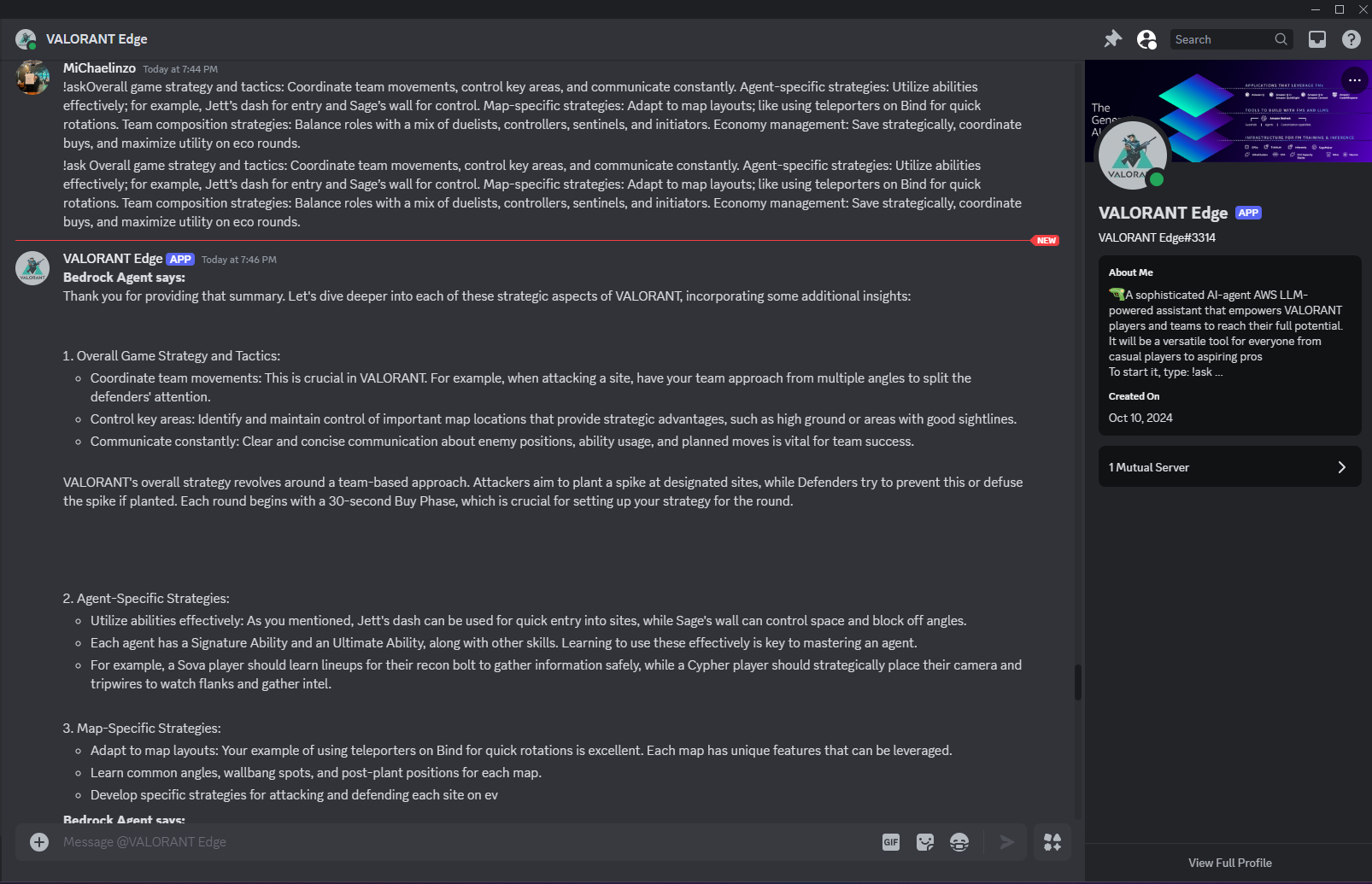 VALORANT Edge: Multimodal & Multipurpose AI-agent | Devpost