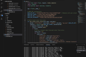 Recent Space Events Information Website | Devpost