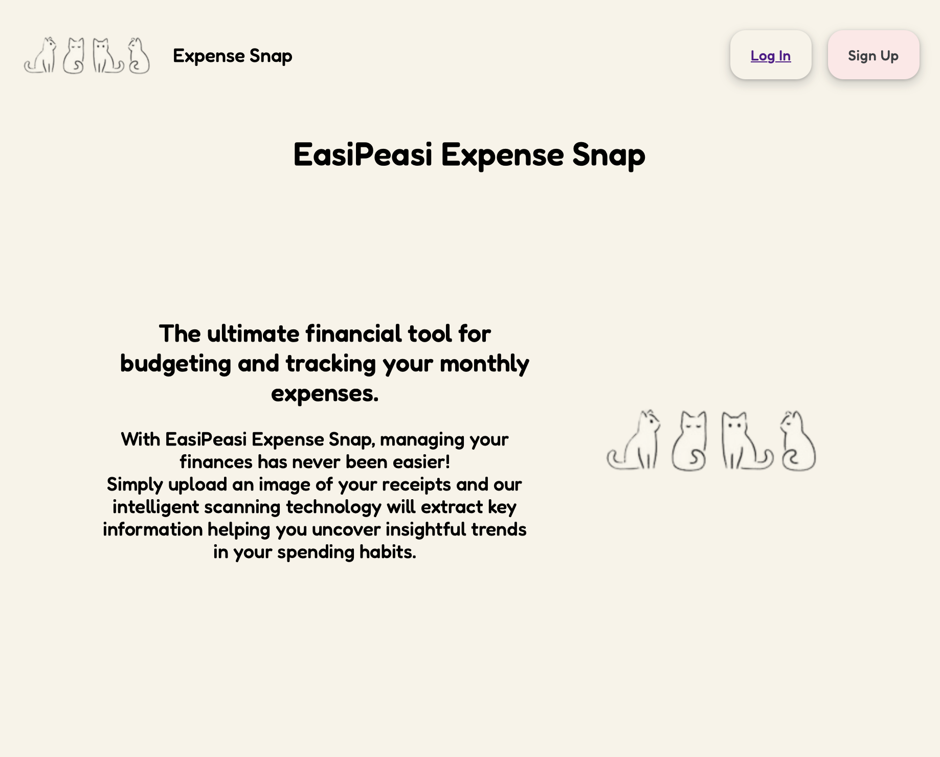 EasiPeasi Expense Snap | Devpost
